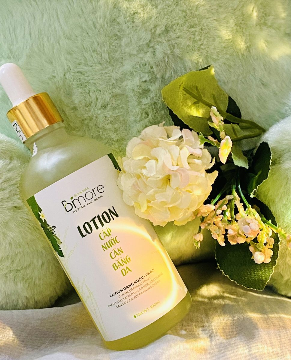 Lotion cấp nước cân bằng da của Bimore: Bảo bối cứu cánh cho làn da khô đỏng đảnh